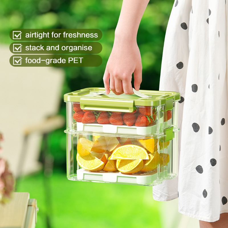 Food Preservation Box Portable Outdoor Camping Ice Box Food Storage ...
