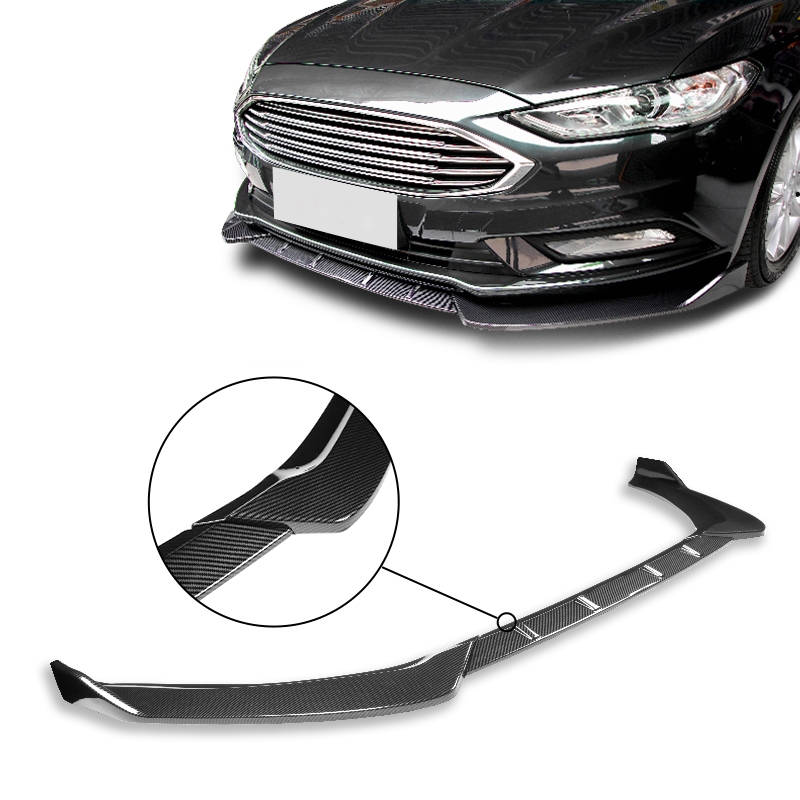 Auto Exterior Components Wide Body Kit Front Bumper Lip Spoiler Wing ...