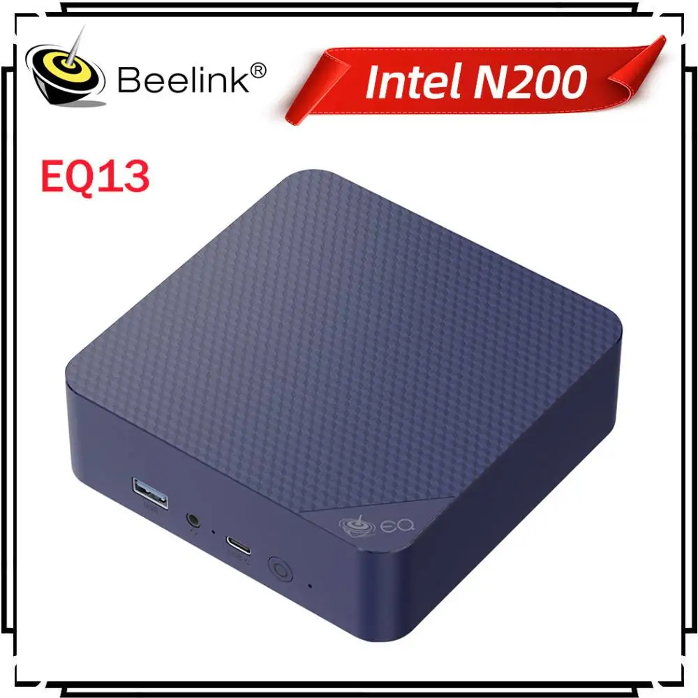 Beelink Mini PC EQ13 Intel N200 DDR4 Dual SSD 4K Dual HDMI Dual Lan ...