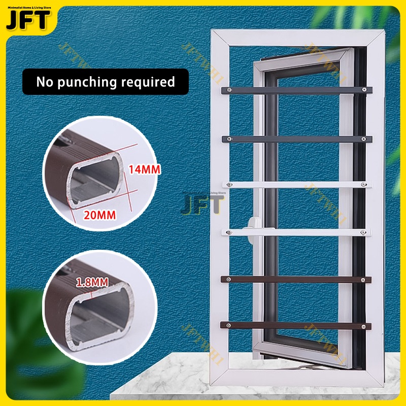 Window guards high-rise child safety nets No-punch installation Outward ...