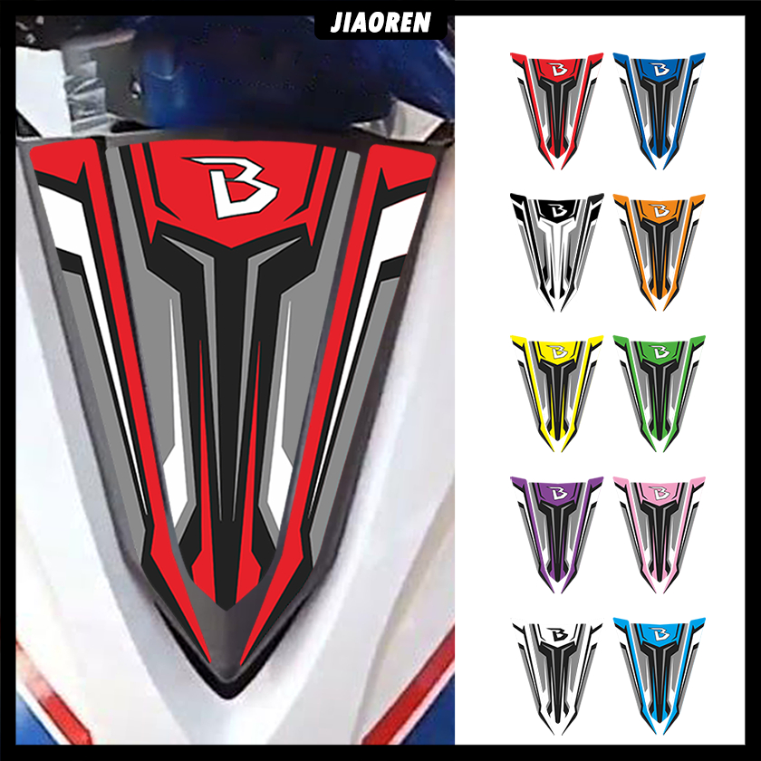 front panel sticker for honda beat fi v3 v2 motorcycle front cover ...