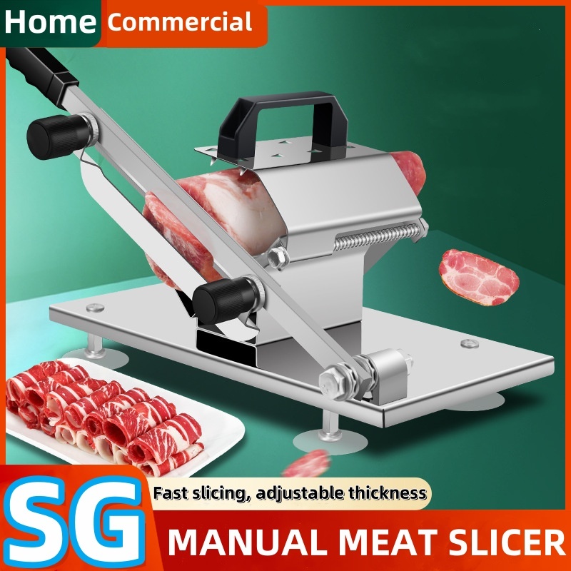 Slicing Machine Manual Frozen Meat Slicer Befen Stainless Steel Meat ...