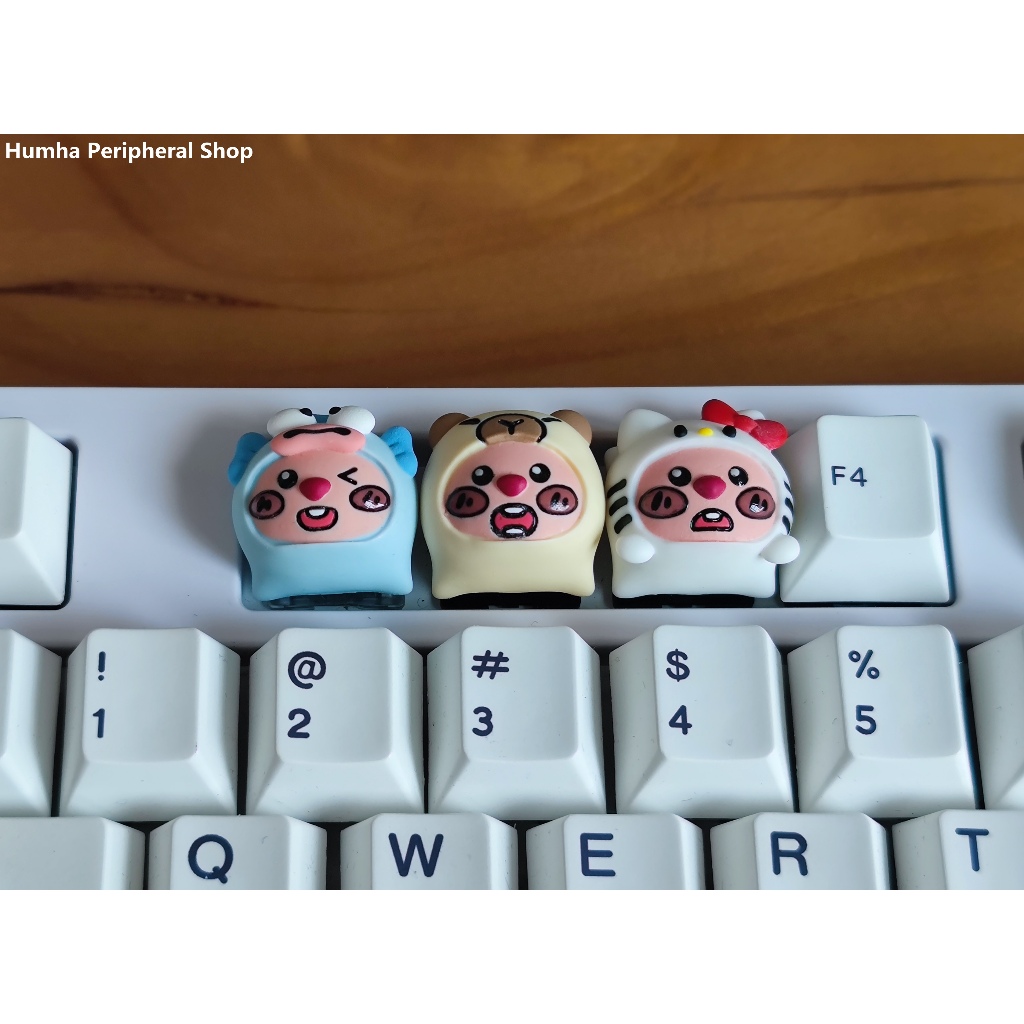 Humha Artisan keycap Loopy keycaps Hand made Resin keycap mechanical ...