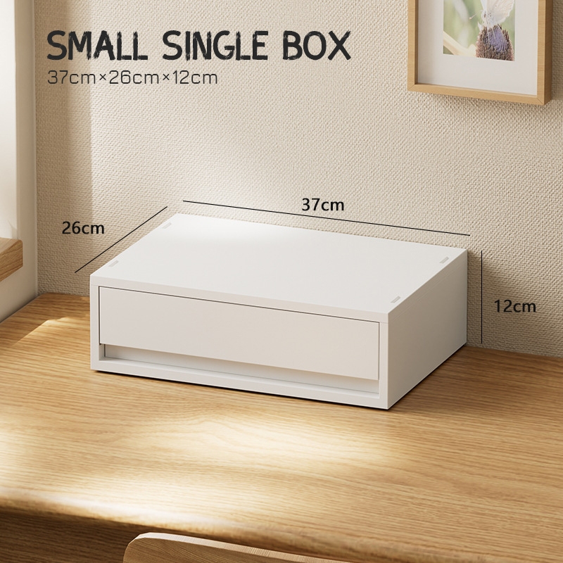 SG STOCK Stackable Storage Drawer Box/Desktop Organizer Drawer Storage ...