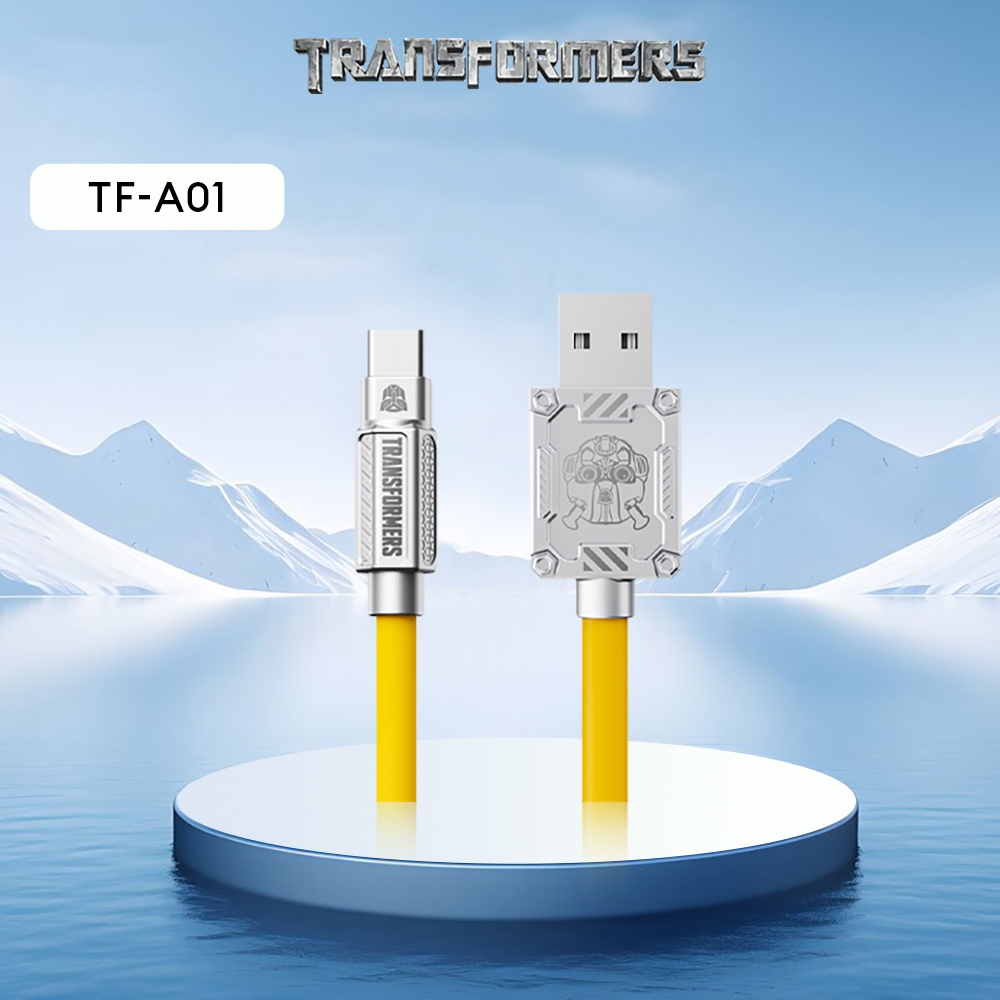 Transformers TF-A01 Charging Cable Super Fast Charging Liquid Silicone ...