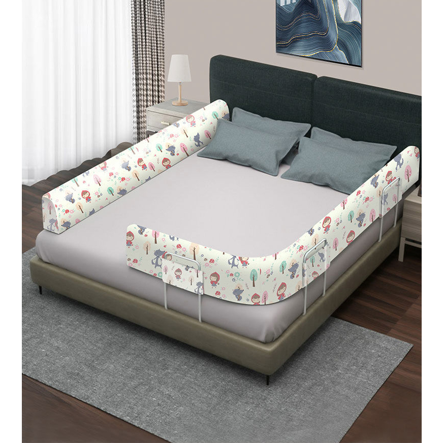HOUMASH Bed Fence Anti Falling Guardrail Kids Baffle Sleeping Anti ...