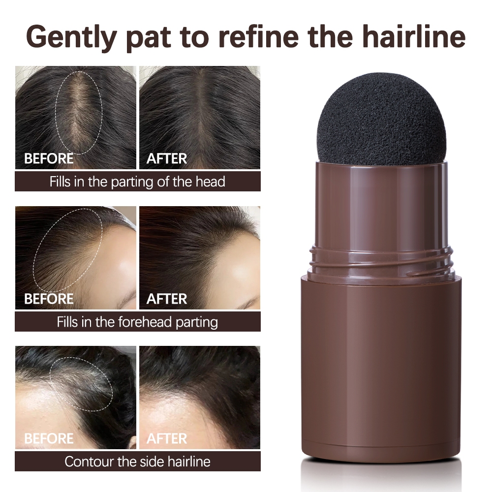 Lakerain Hairline Powder Stick New Hair Shadow Powder Root Cover Up ...