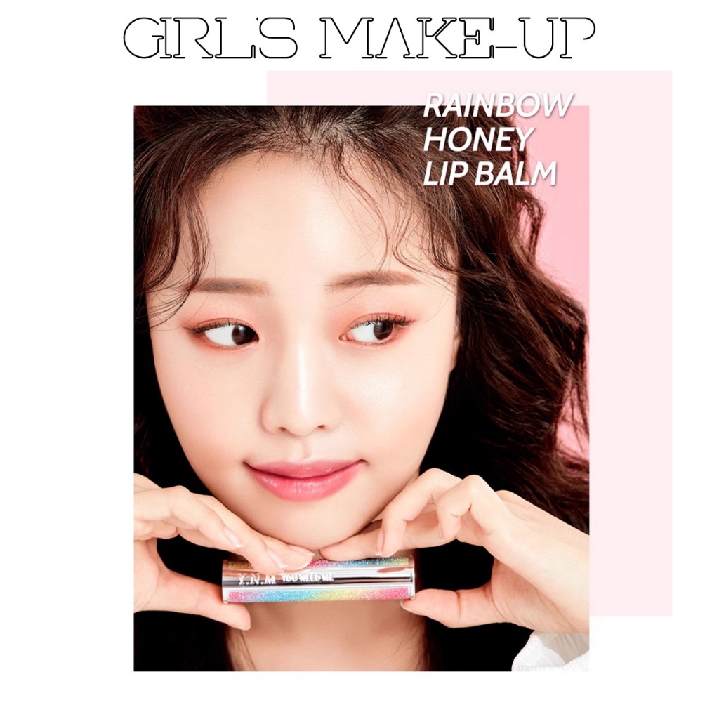 YNM Honey Lip Balm Color Change lipstick Lip Moisturizing Mouth Red Lip Lotion 3g (5 Shades ...