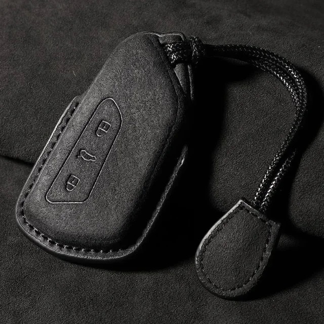 Leather Car Key Case for Volkswagen VW Golf 8 MK8 ID.3 ID.4 for Skoda ...