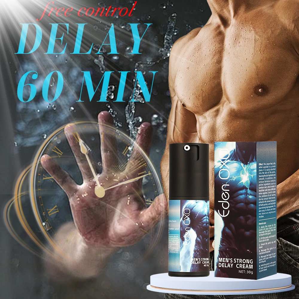【EDEN OXO】Men's Delay Cream Guaranteed 60Min Ultra Energetic 持久不麻 30g/1.763fl.oz Upgrade of ...