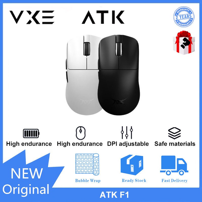 ATK F1 Wireless Dual Mode Gaming Mouse | Shopee Singapore
