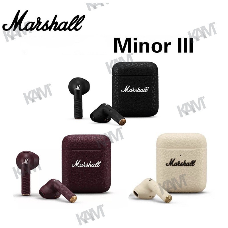 Kam New Marshall Minor III TWS Wireless Bluetooth Headphones Minor3 Hi ...