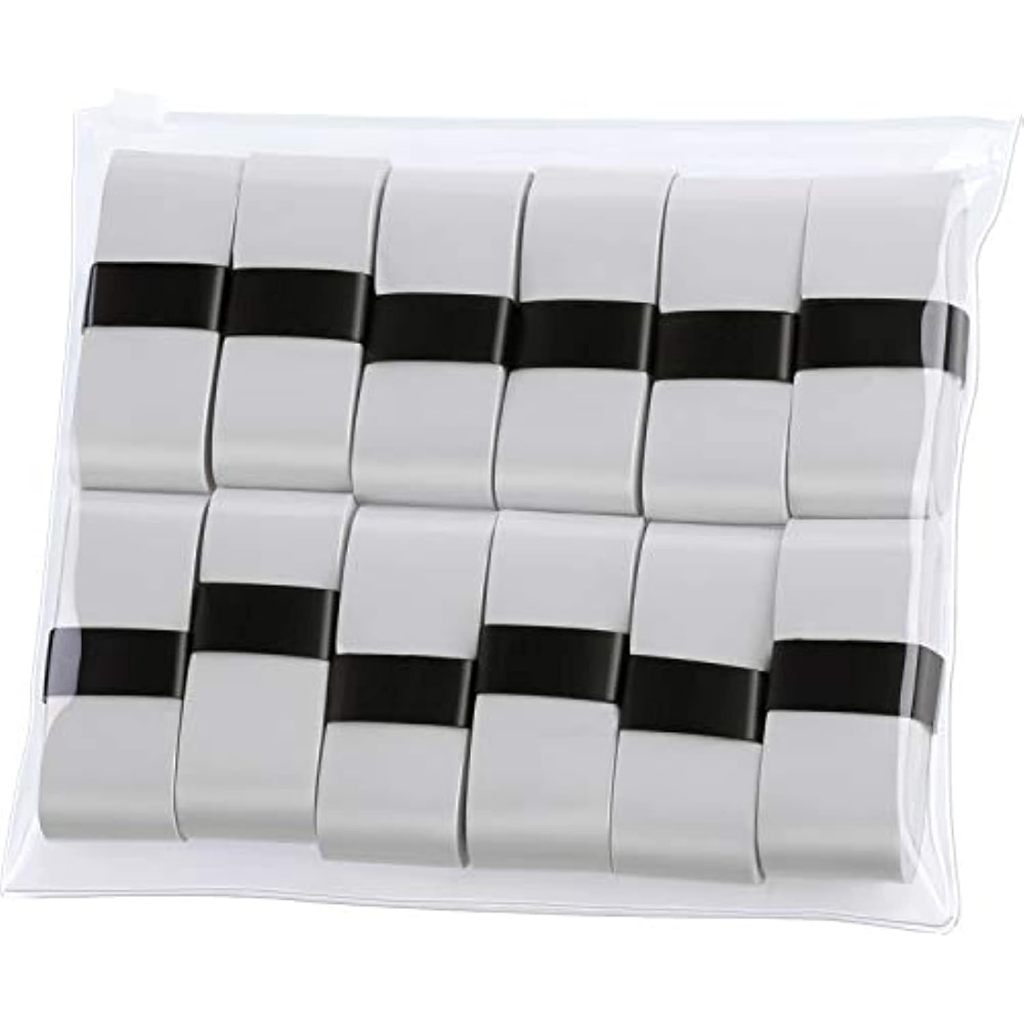12 Pieces Tennis Racket Badminton Racket Grip Tape Overgrips for Anti ...