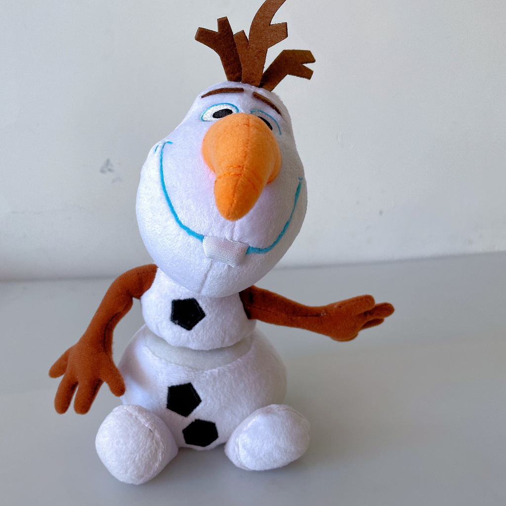 20cm Olaf Plush Toy Cute Snowman Cartoon Plush Doll Princess Elsa Anna ...