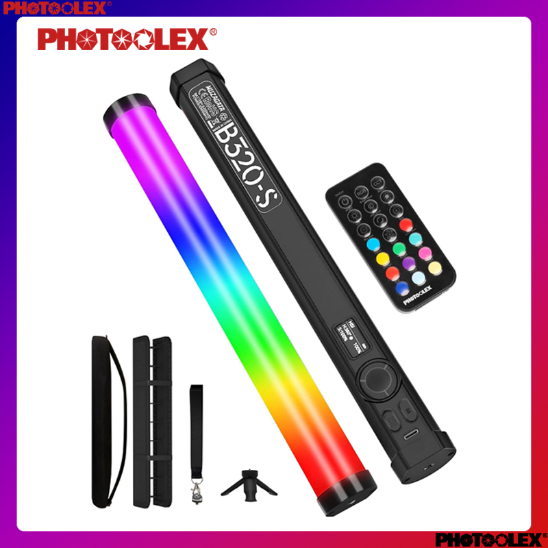 PHOTOOLEX official RGB Light Wand with Upgraded Remote Control | Shopee ...