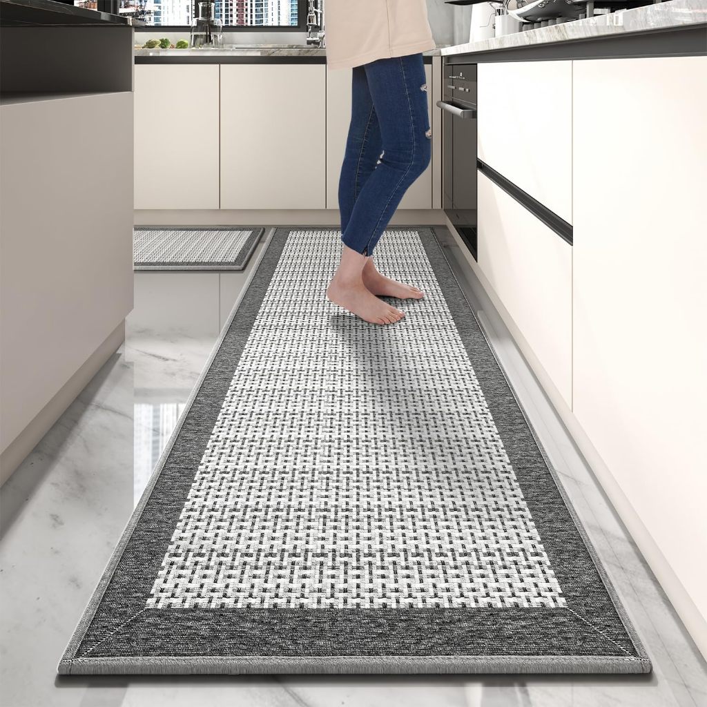 Kitchen Mats Anti-Slip Absorbency Oil Absorption Fridge Dishwashers ...