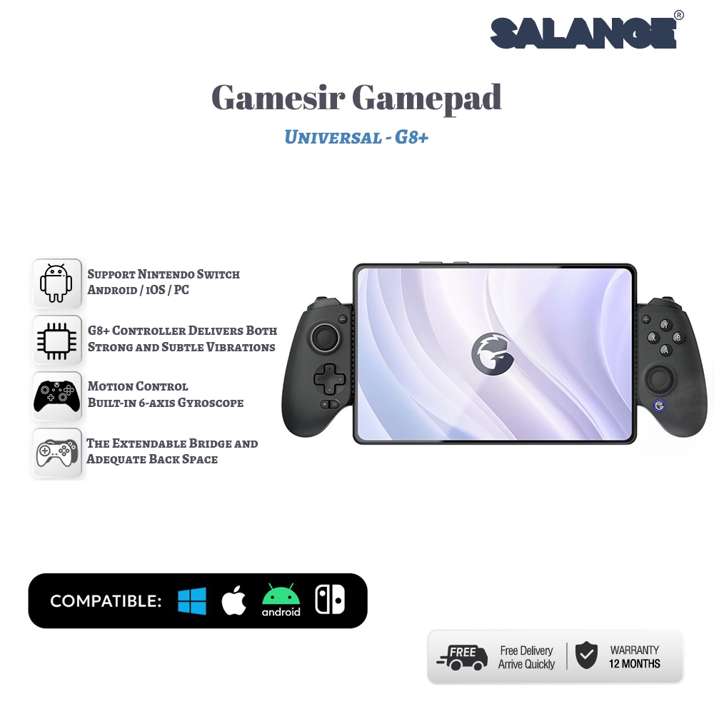 Salange Gamesir G8 + Plus Galileo Bluetooth Mobile Gaming Controller ...