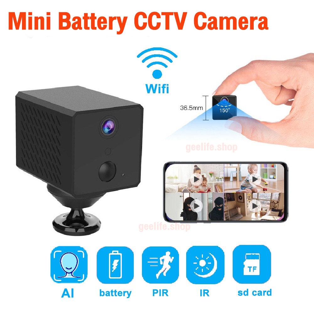 Battery CCTV Camera Wireless WIFI Mini CCTV Camera Security IP CCTV ...