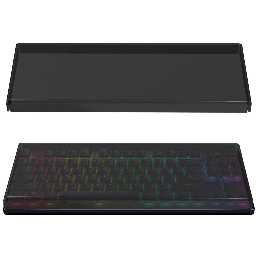 Geekria TKL Acrylic Keyboard Dust Cover for 80% Compact 87-Key Wireless ...