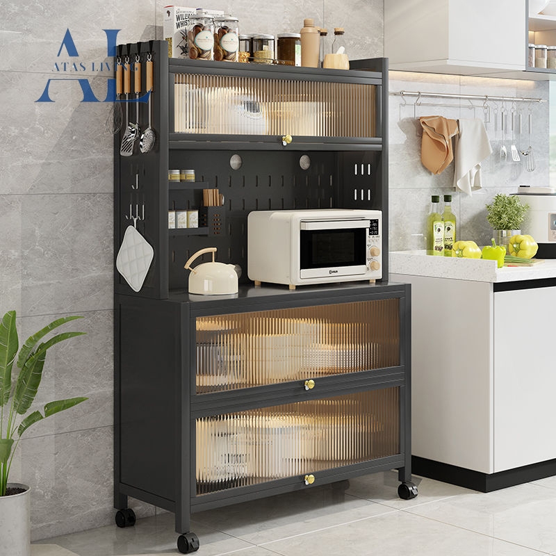 kitchen storage cabinet home locker with door Dust-proof locker ...
