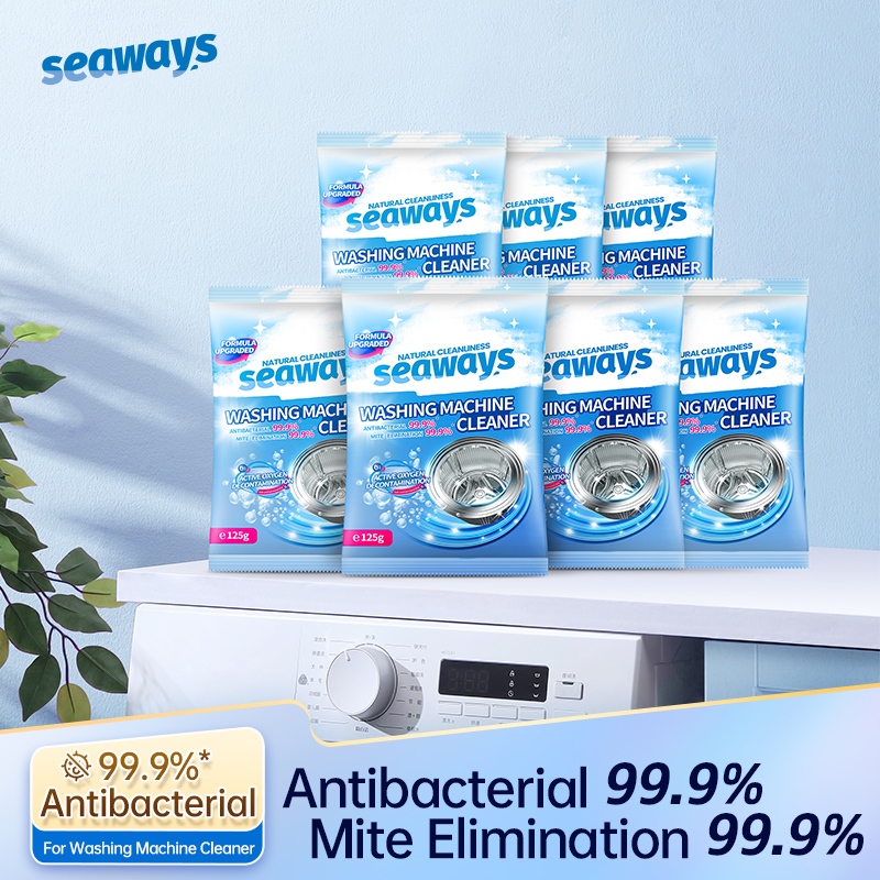 Seaways Washing Machine Cleaner（125g） Antibacteria Washing Machine Drum ...