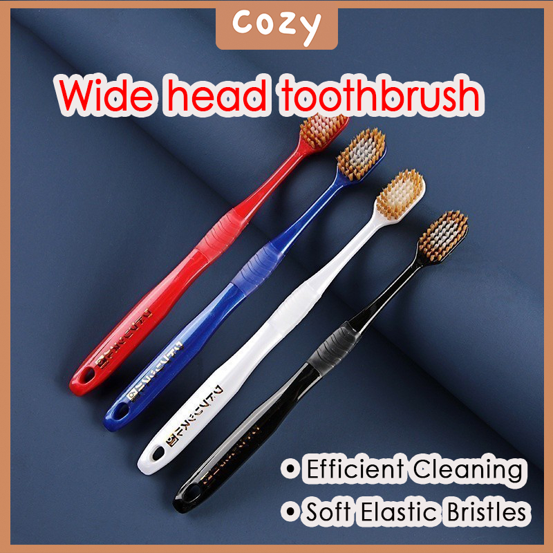 Japanese-Style Wide Head Toothbrush Soft Hair Adult Home Use Fine Silk ...