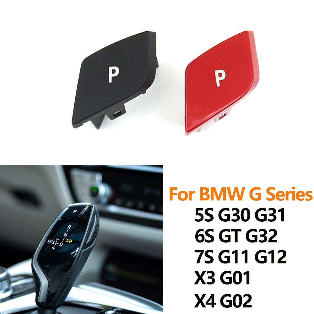 Car Gear Shifter Lever Auto Parking Letter P Button Cover Replacement ...