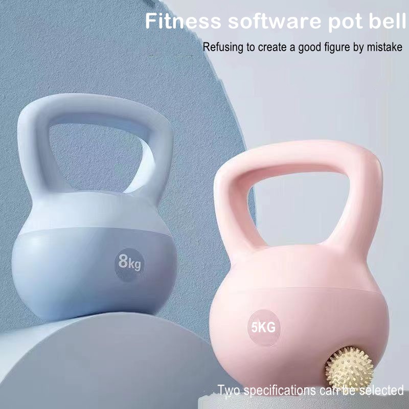 Soft Kettlebell 5kg Women Fitness Home Software Kettlebell Squat ...