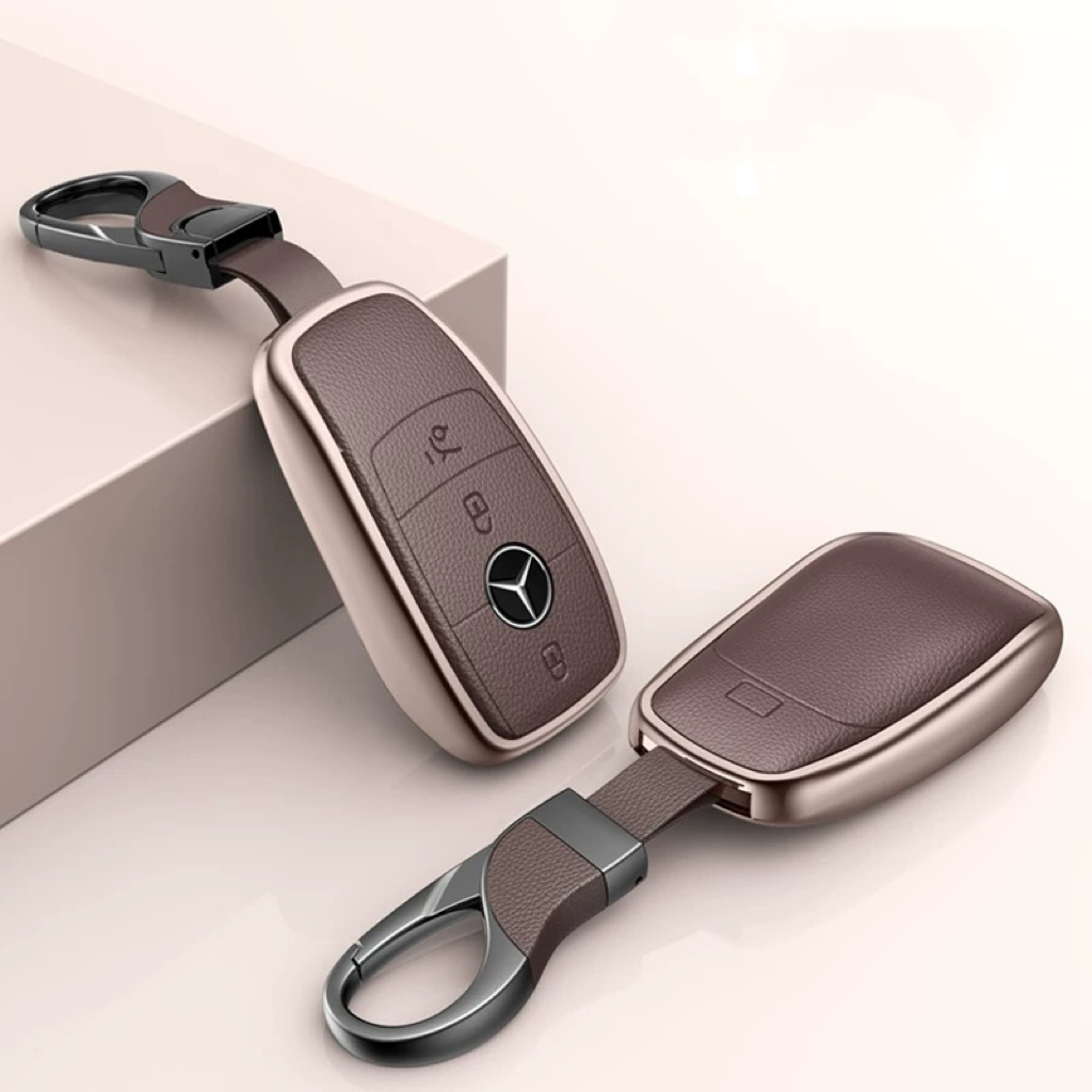 O.G.B Mercedes Aluminum Alloy Car Key Cover Case Key Bag Key Pouch for ...