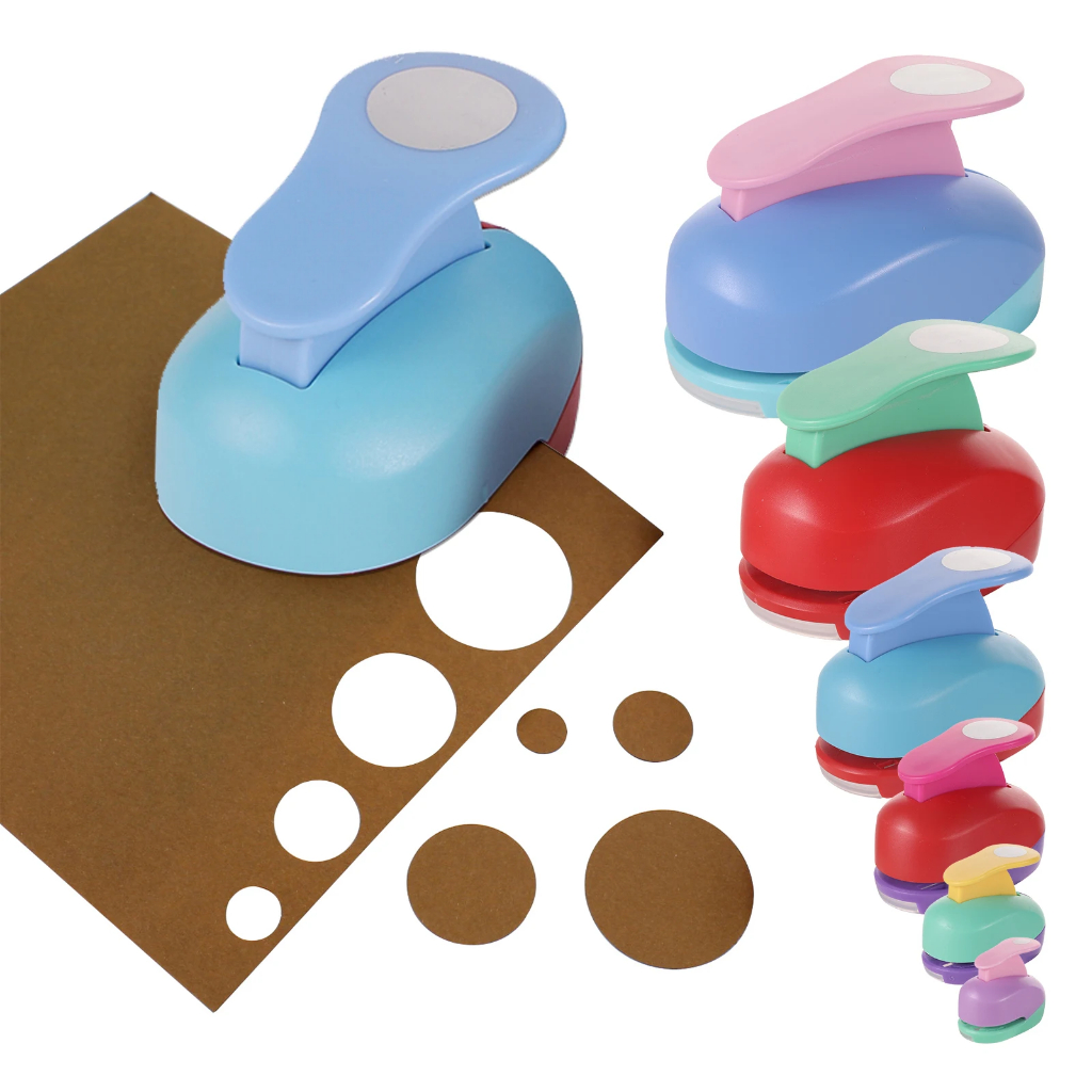 Circle Punch 9/16/25/38/50mm DIY Embossing Punches Scrapbooking Machine ...