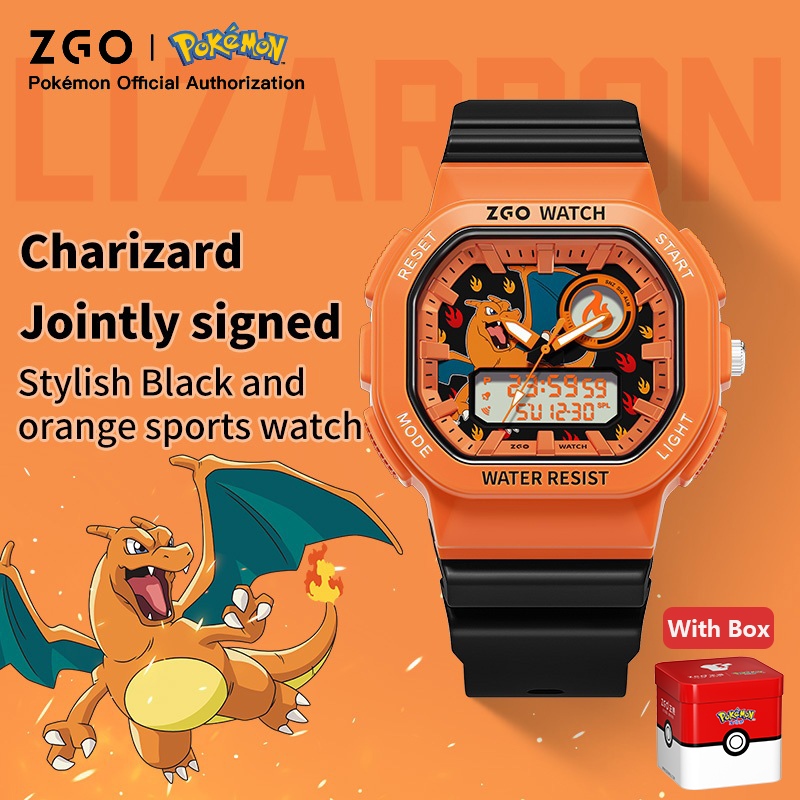 ZGO Pokémon watch Charizard Kids Watch For Boys, Sports Luminous ...