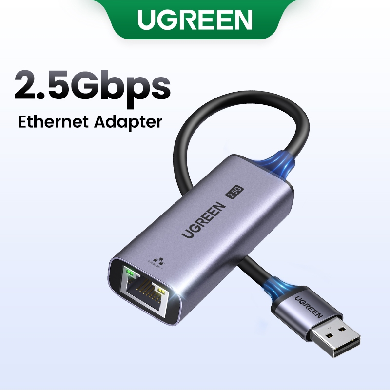 UGREEN Ethernet Adapter 2500mbps Usb C 2.5 Gigabit Type C To Network ...