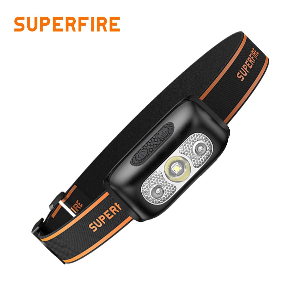 SUPERFIRE HL05-Y/HL05-E/HL05-G Mini LED Headlamp With Motion Sensor ...