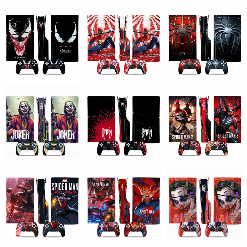 Skin Sticker Compatible with Sony Playstation 5 Slim Disc & Digital ...