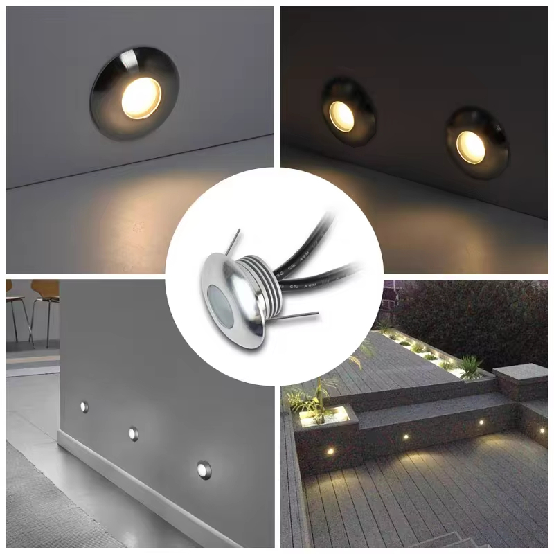 LED Deck Light IP67 Outdoor Waterproof Light Recessed Garden Stair ...