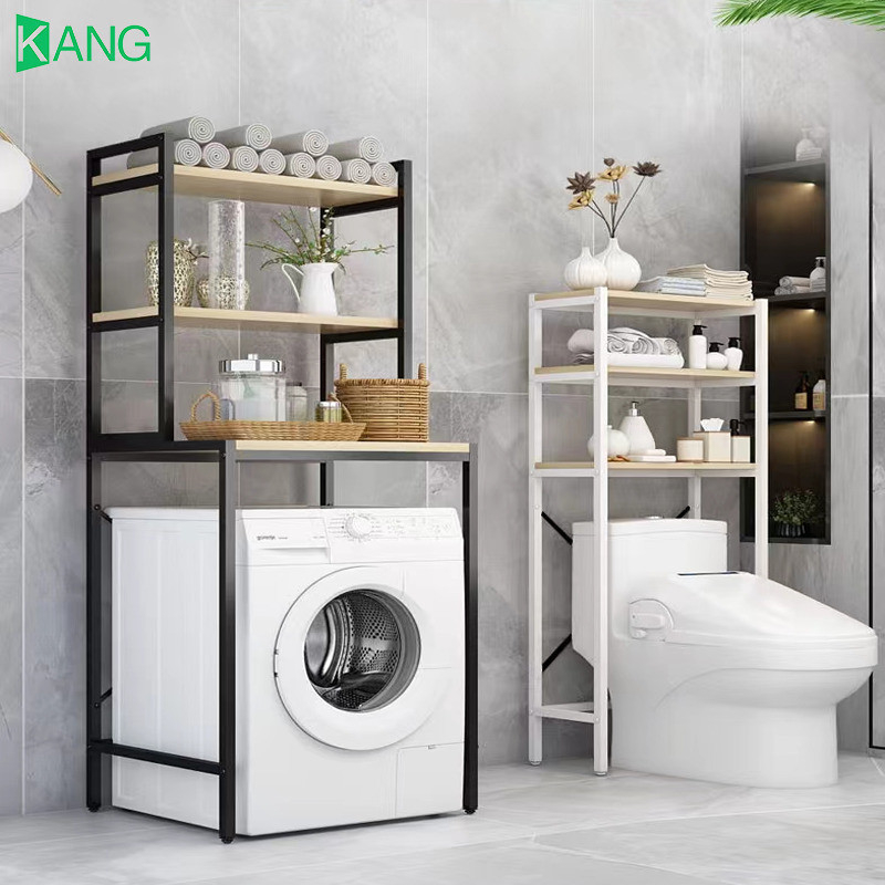 Washing Machine Rack Storage Rack Laundry Toilet Storage Storage Rack ...