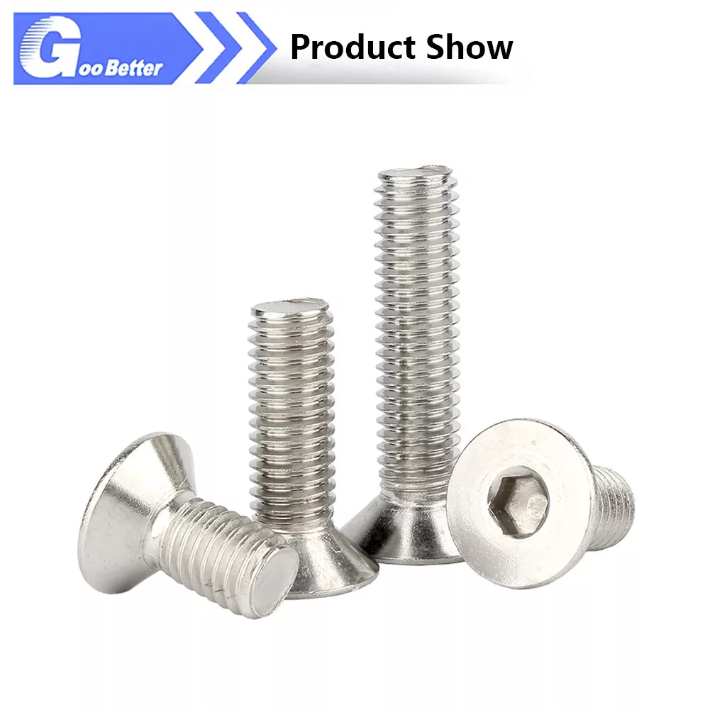 M3-M5 304 Stainless Steel Hex Socket Round Head Screw Stainless Steel Screws Semicircular Cup ...