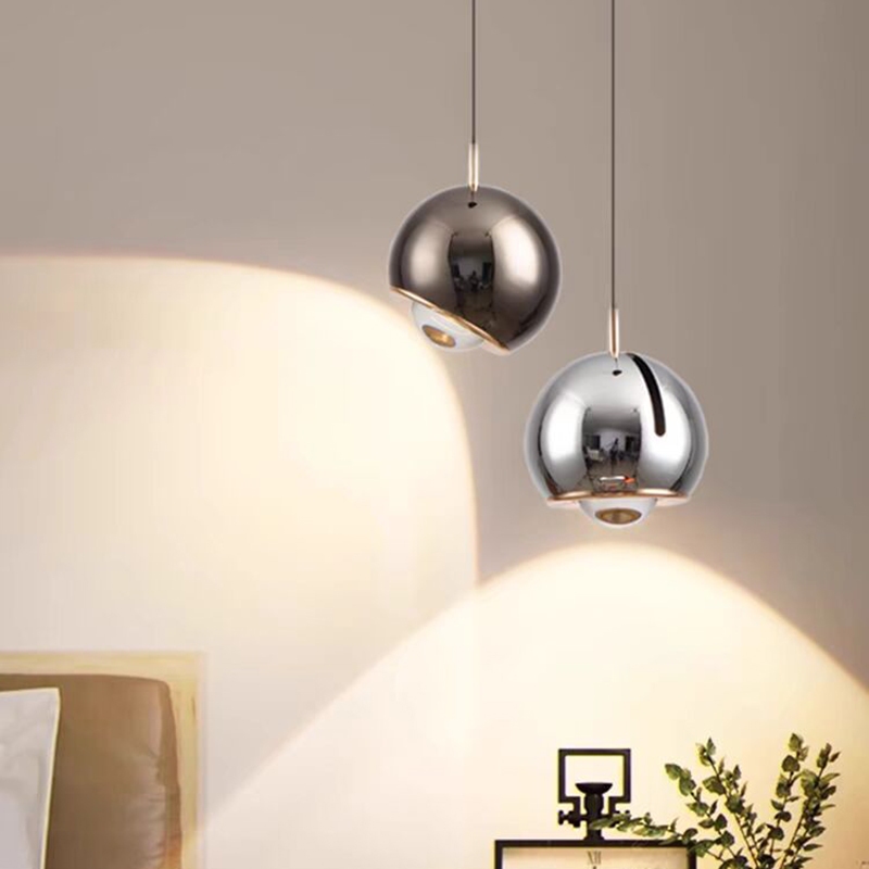 Modern Led Pendant Light Bedside Bar Dining Table Height adjustable ...