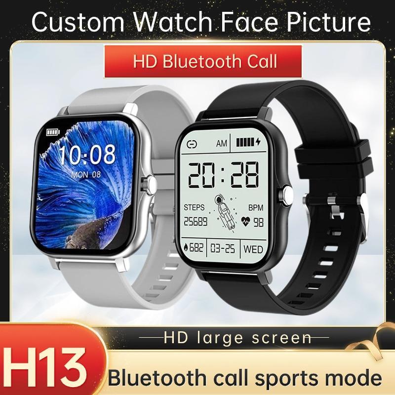 TZUZL H13 Bluetooth Call Sport Fitness Tracker LED Full Touch Screen ...