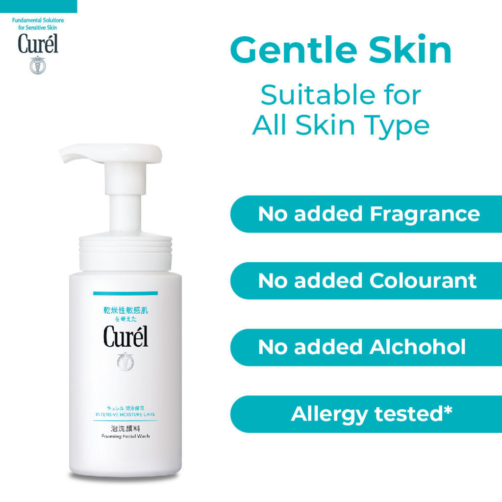 CUREL Foaming Wash (150ml) | Shopee Singapore