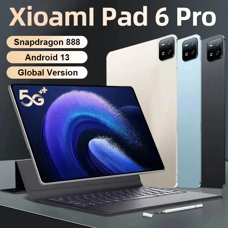 2025 Original Global Edition Pad 6 Pro Tablet Android 13 12GB+512GB ...