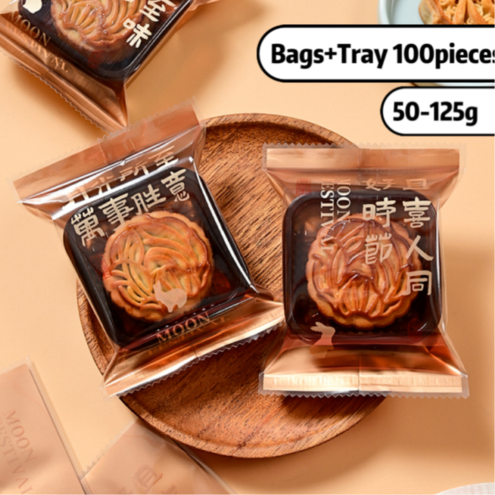 Mooncake Packaging Cookies Packaging Cookie Wrapper Mid Autumn Rabbit ...