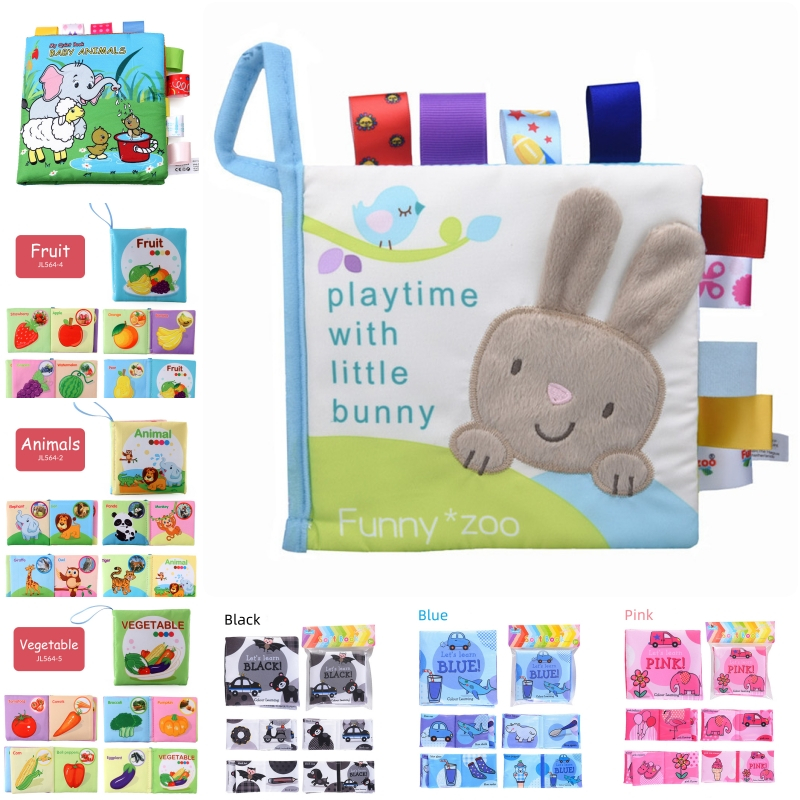Montessori Busy Book for Toddlers Kids Cloth Storybook Preschool ...