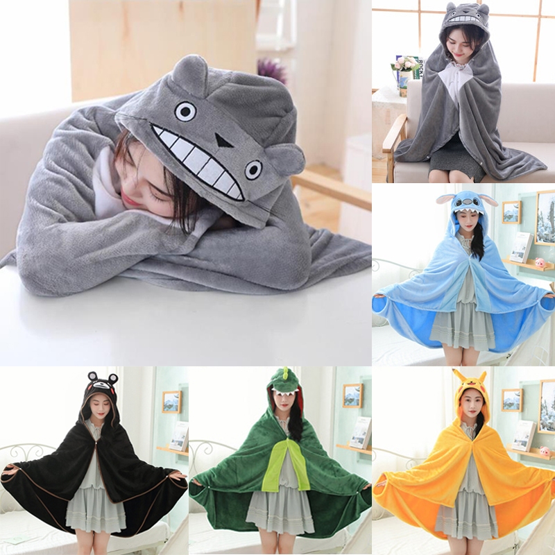 Anime Coat Blanket Umaru-chan Cosplay Costumes Cloak Hoodies Coral ...