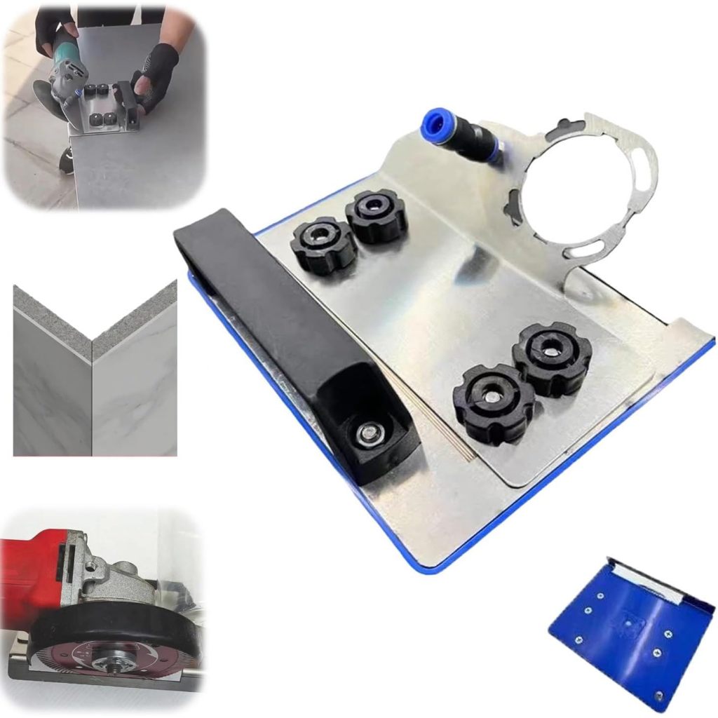 45 Degree Tile Chamfering Tool Angle Grinder Stand for Tile 45° Chamfer ...