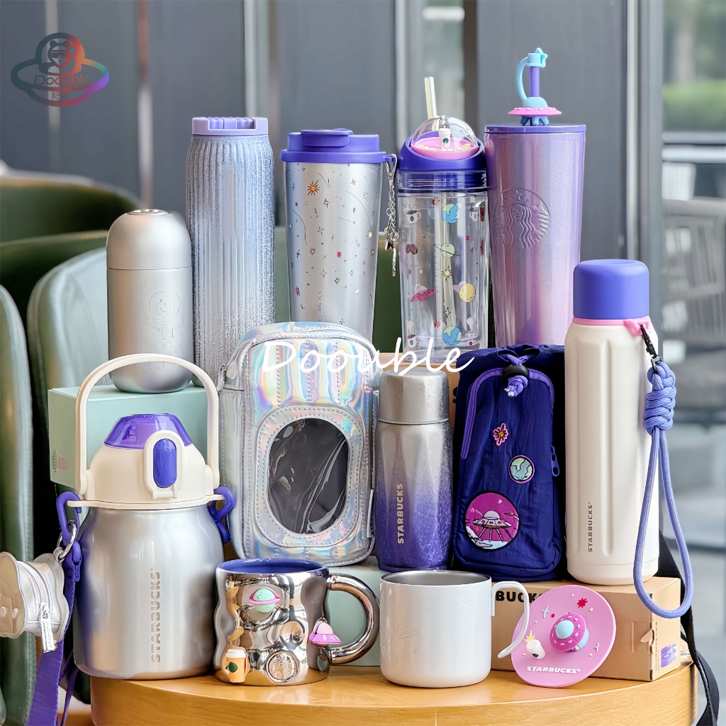 Starbucks China 2024 Summer Night Starry Sky Collection Planet Bear ...