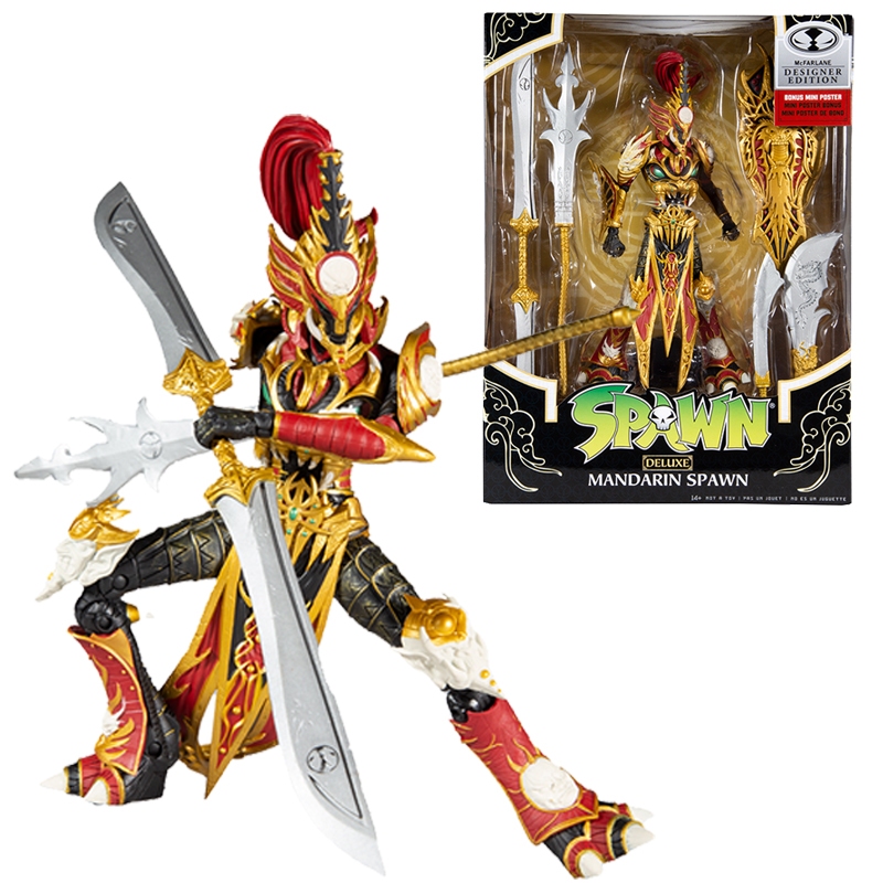 McFarlane Toys Spawn comics Mandolin Spawn Deluxe 7-Inch Movable Figure ...