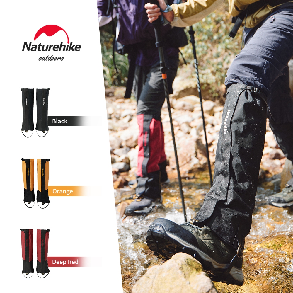 Naturehike Outdoor Waterproof Leg Gaiters Covers All Terrain Trekking ...