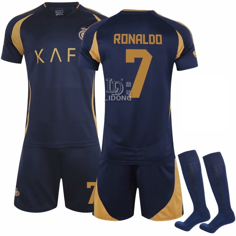 2024-25 Season Al-Nassr FC Away Sports Jersey Cristiano Ronaldo CR7 ...