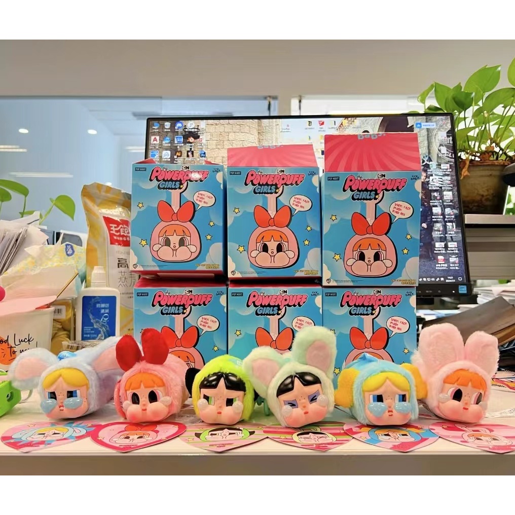 Popmart POPMART CRYBABY Crying Baby Powerpuff Girls Series Vinyl Face ...